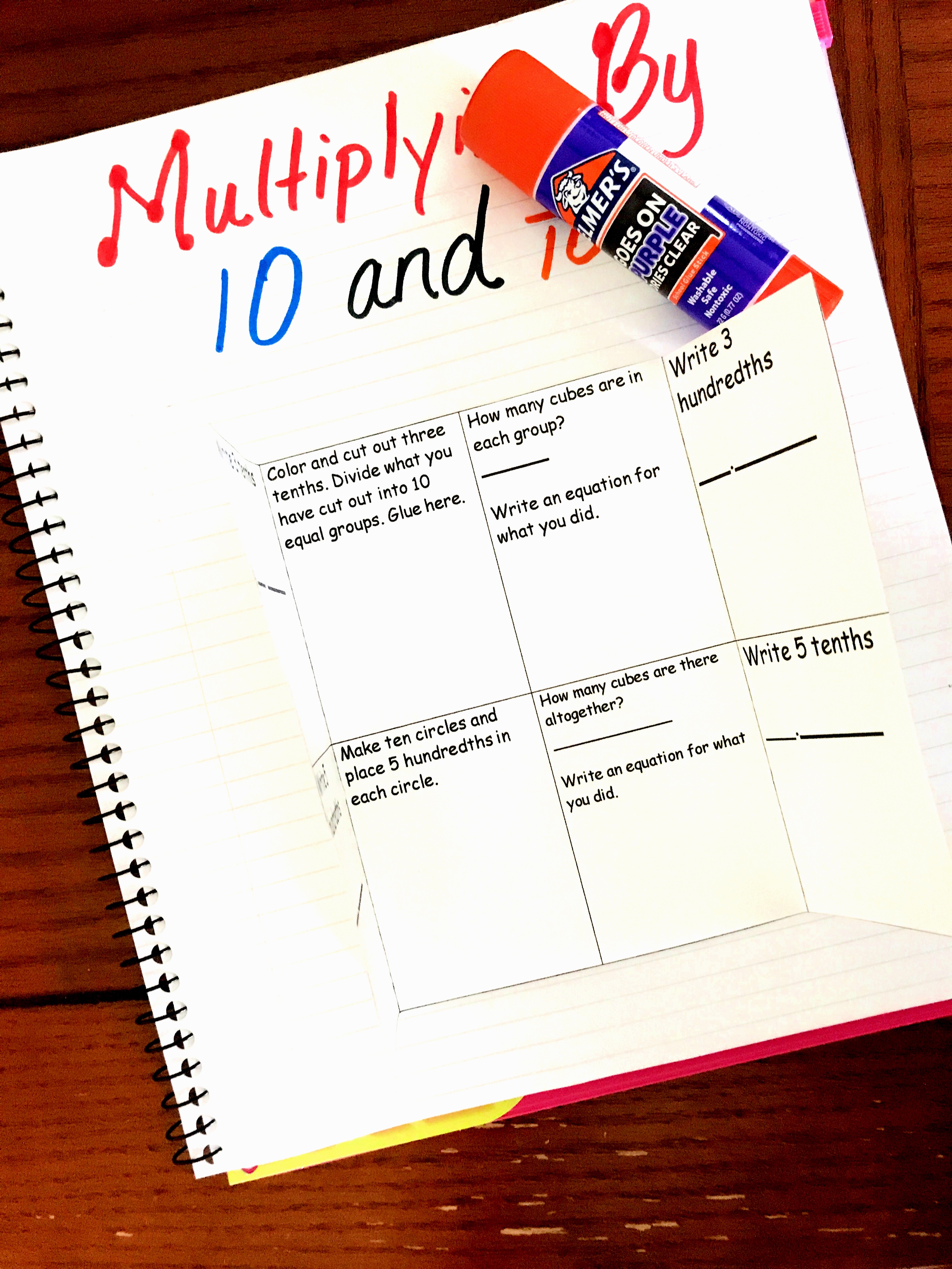 Multiplying Decimals | Multiplying 10 vs .10 | Free Printable ...
