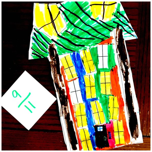 Fraction Craft | Inspired by Full House Book | Free Printable