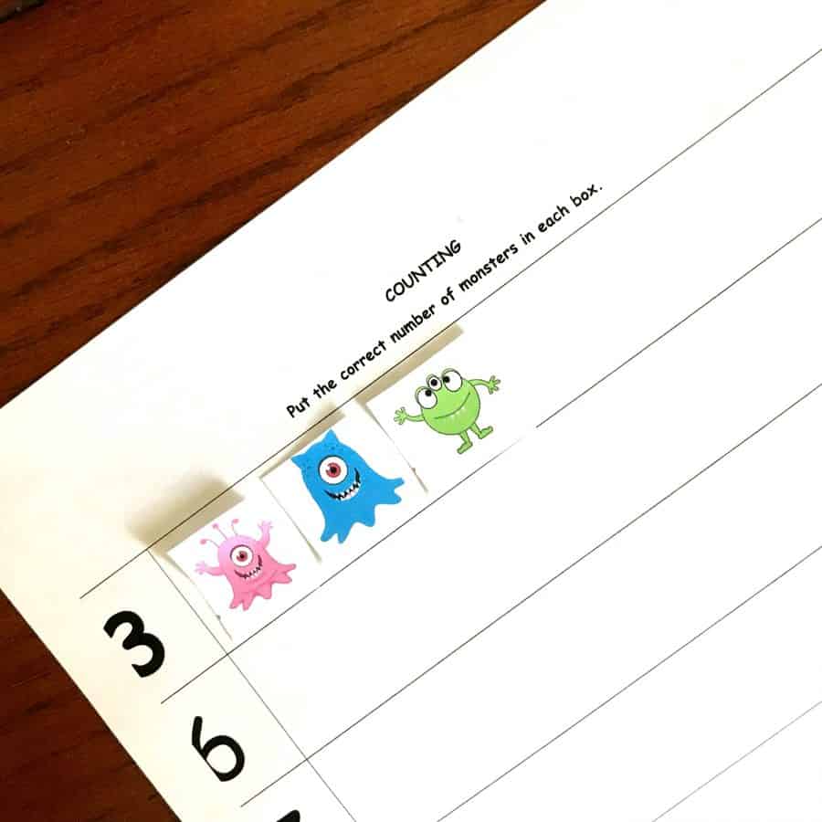 5 Preschool Math Worksheets | Practice Patterns, Sorting, Prepositions ...
