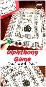 AU and AW Diphthong Game | Free Printable