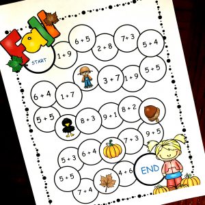 6 Fun Ways to Make 10 | Practice Addition | Fall Theme