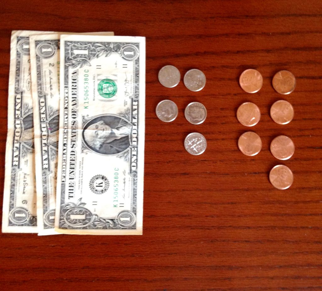 Making Change Worksheet | Free Money Task Cards