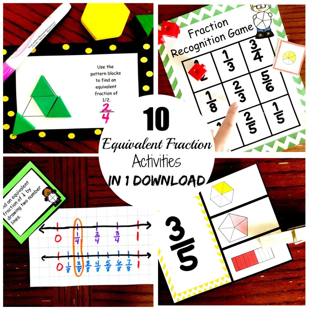 Teaching Equivalent Fractions 10 Fun Activities And PDFs Teaching Equivalent Fractions 10 Fun Activities And PDFs