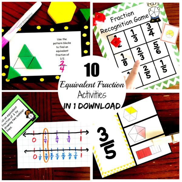 Teaching Equivalent Fractions | 10 Fun Activities and PDFs