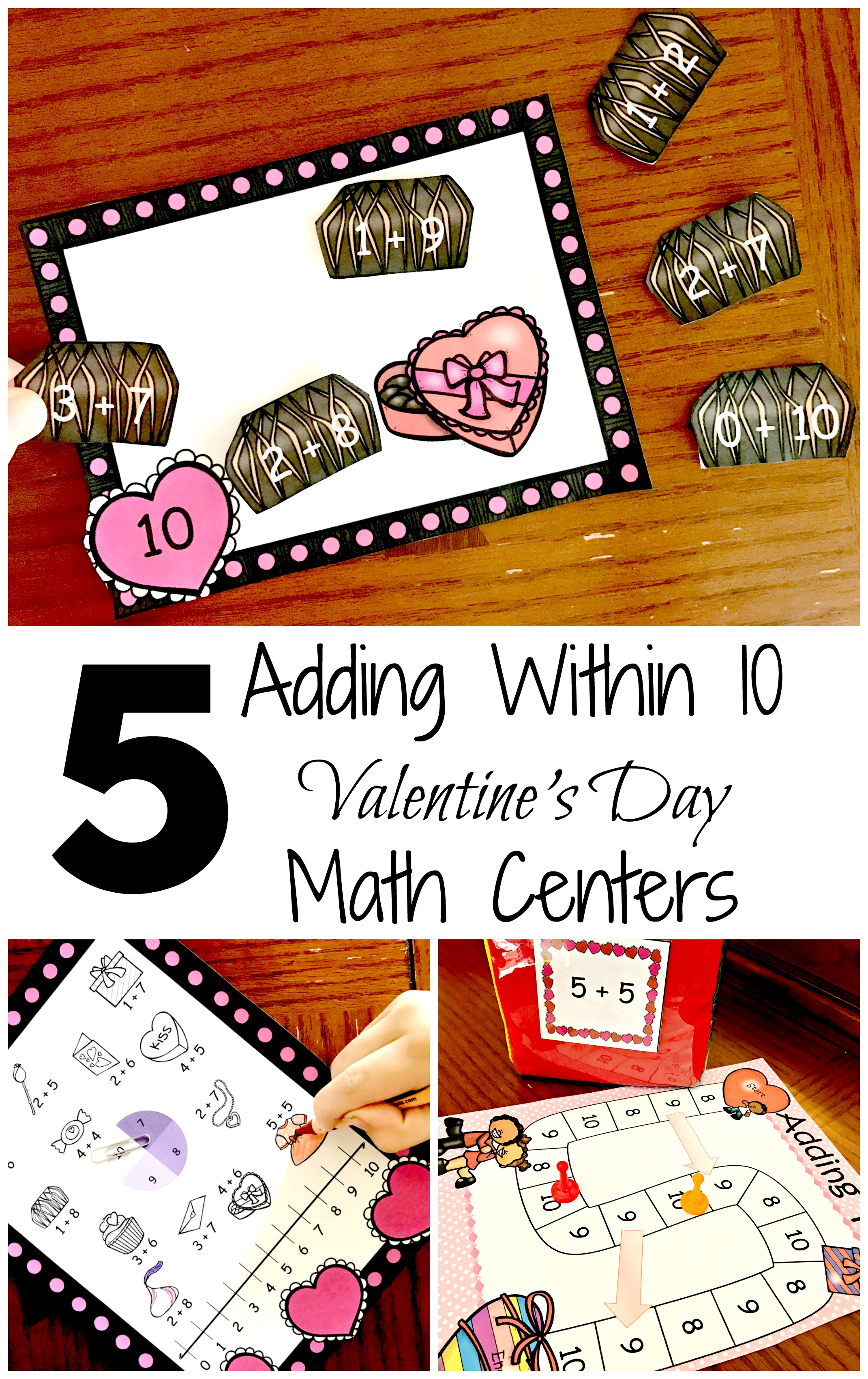 5 Addition Activities for Kindergarten To Practice Adding Within 10