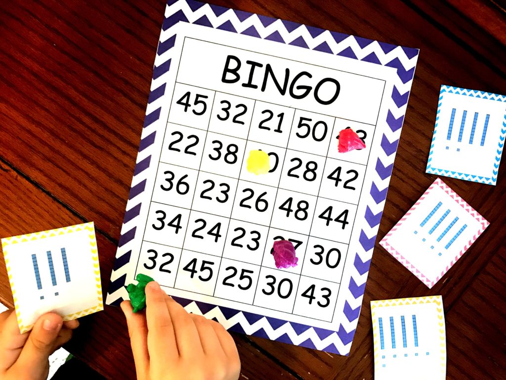 Place Value Bingo | Numbers 20-50 | Free Printable