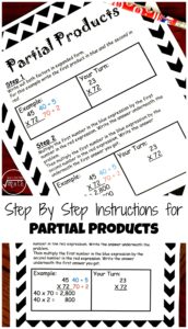 Four Ways To Teach Multiplication with Free Printable - Part 1 Partial ...