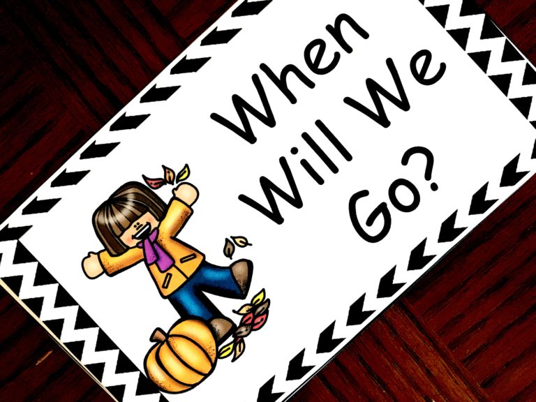 Free Sight Word Emergent Readers for When and Where