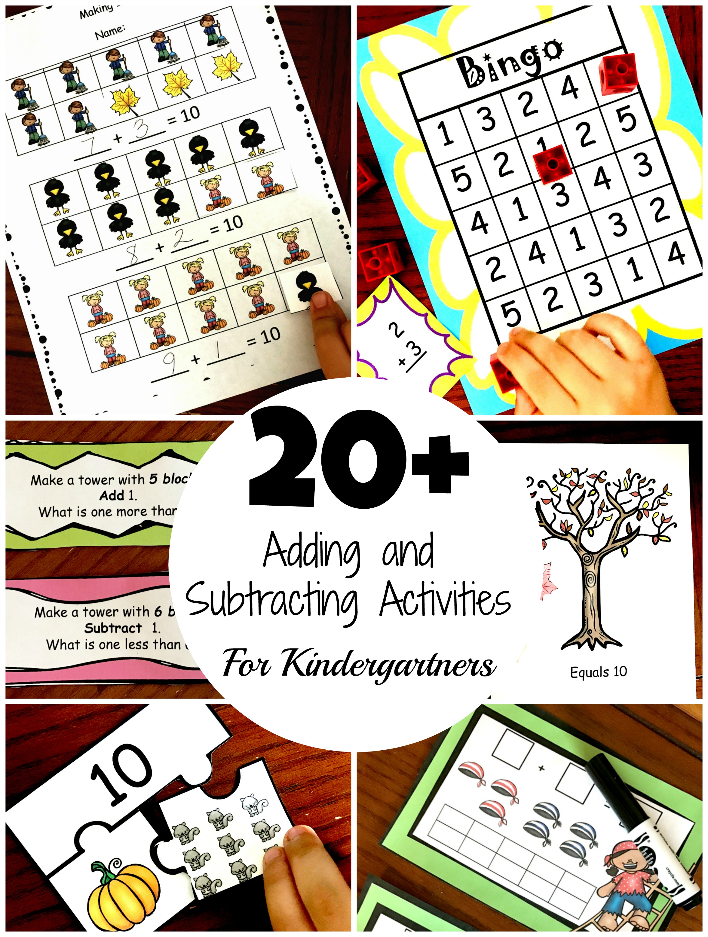 5 Addition Activities for Kindergarten To Practice Adding Within 10