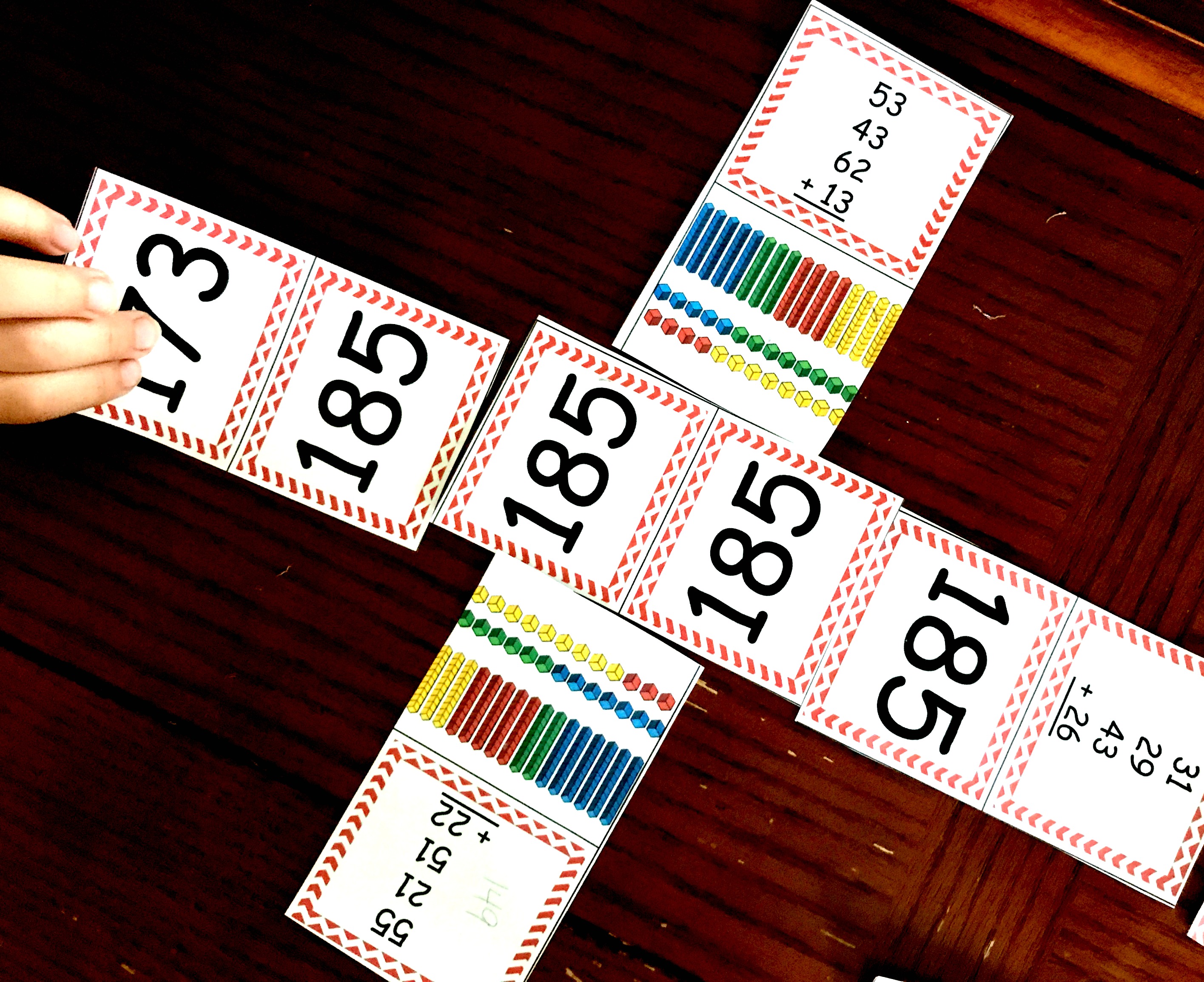 Here s A Game To Practice Adding Four Two Digit Numbers With Place Value