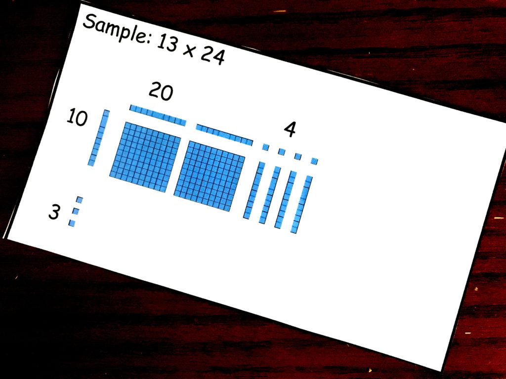 How to Teach Large Digit Multiplication Using Arrays and Base Ten Blocks