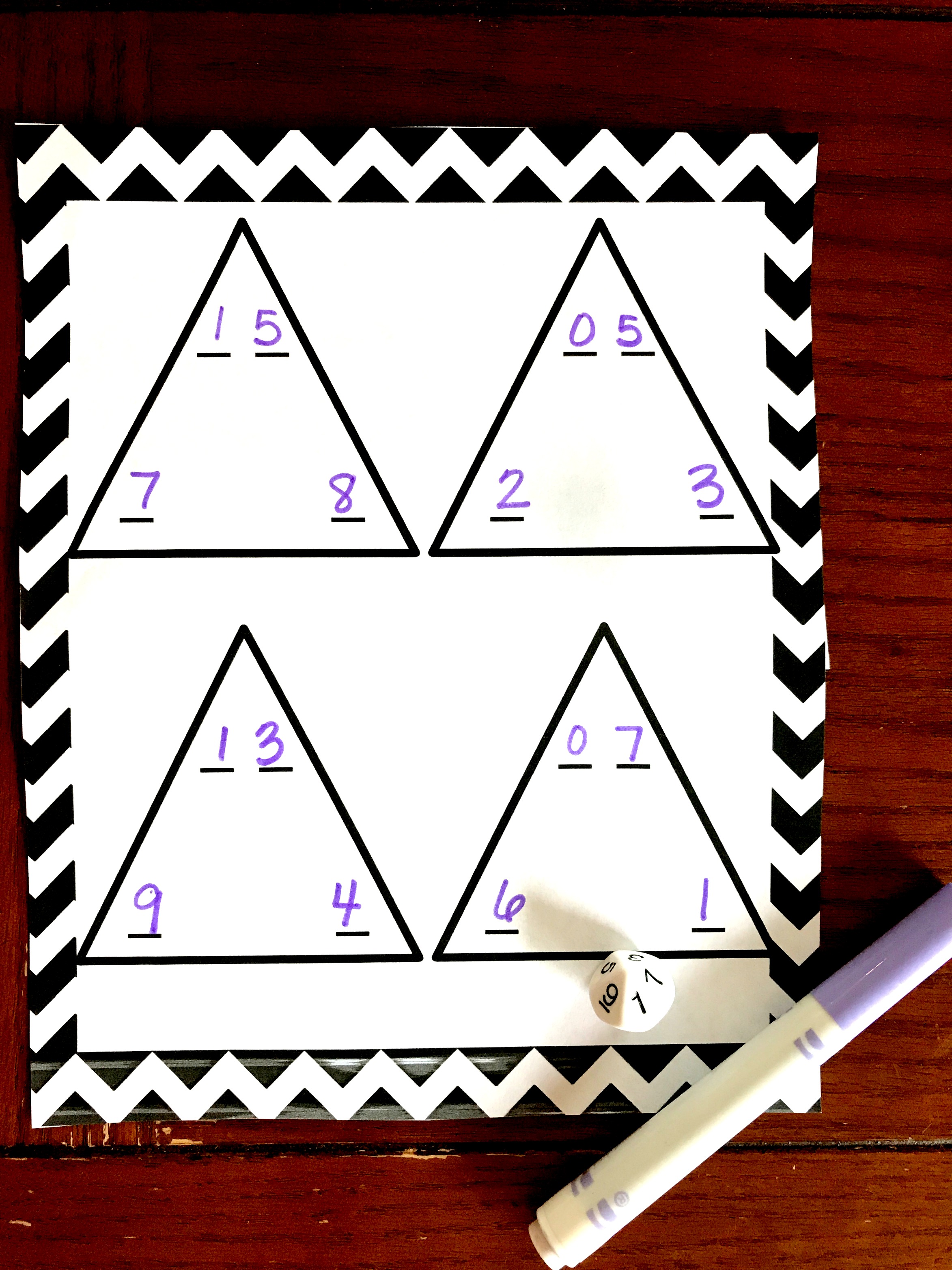 Two Fact Family Game Boards to Practice Addition and Subtraction