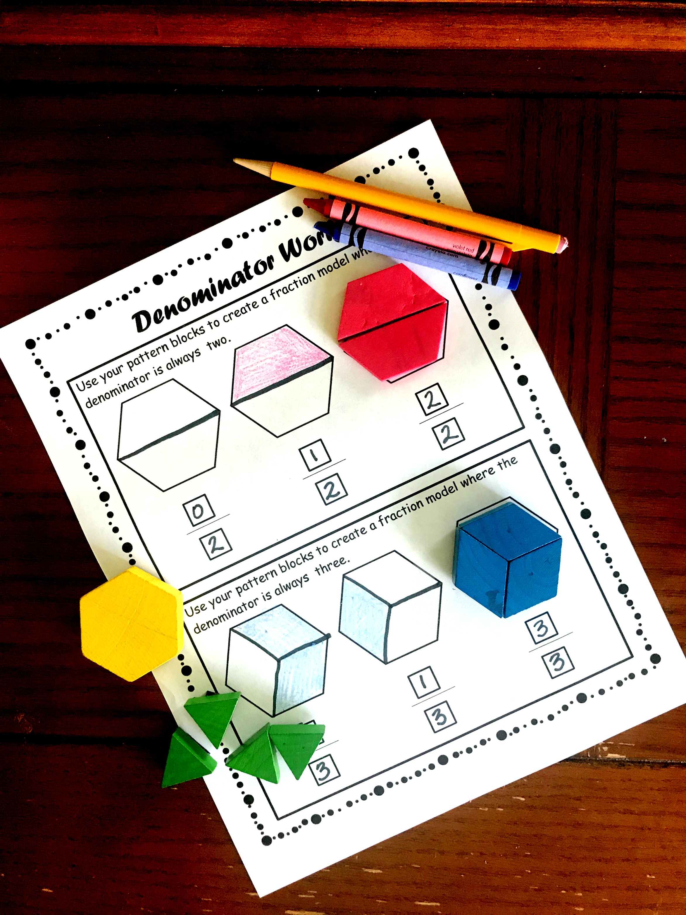 Three Steps For Teaching Numerators and Denominators