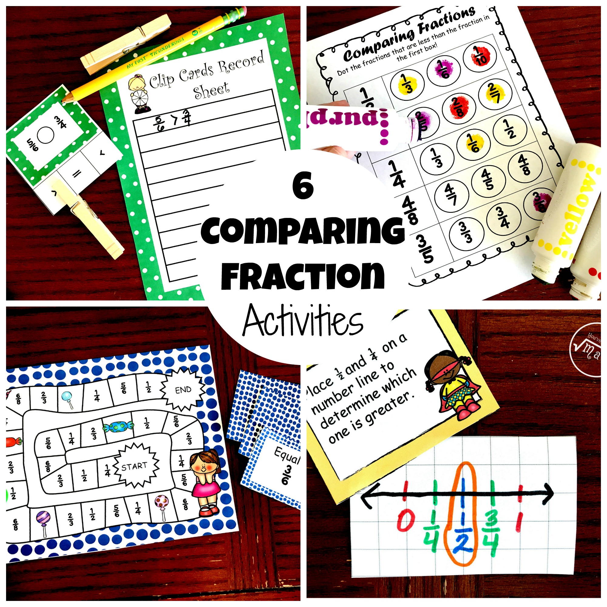 6 Comparing Fraction Activities You ve Got This Math