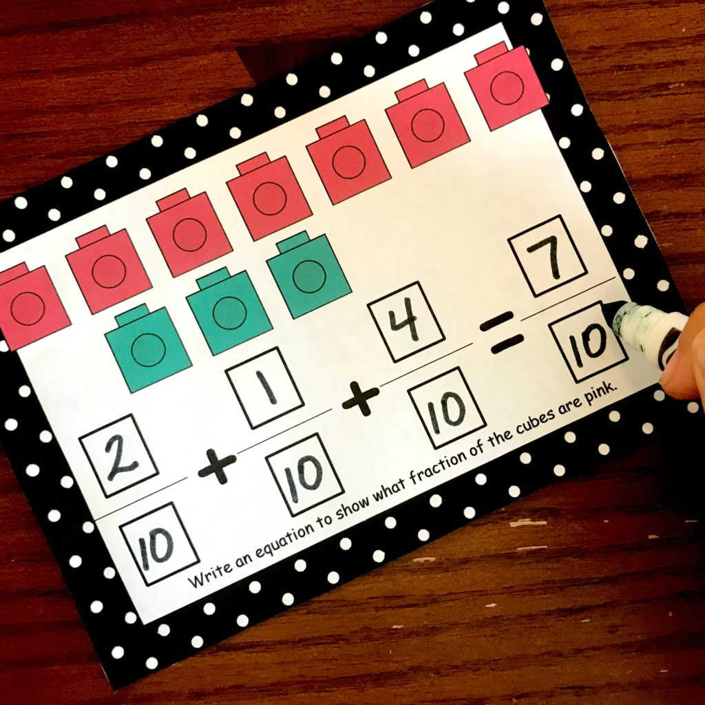 Fun Adding Fractions Game | Fraction Pie Puzzles | Free Printable