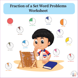 10+ Free Fraction of a Set Word Problems Worksheet