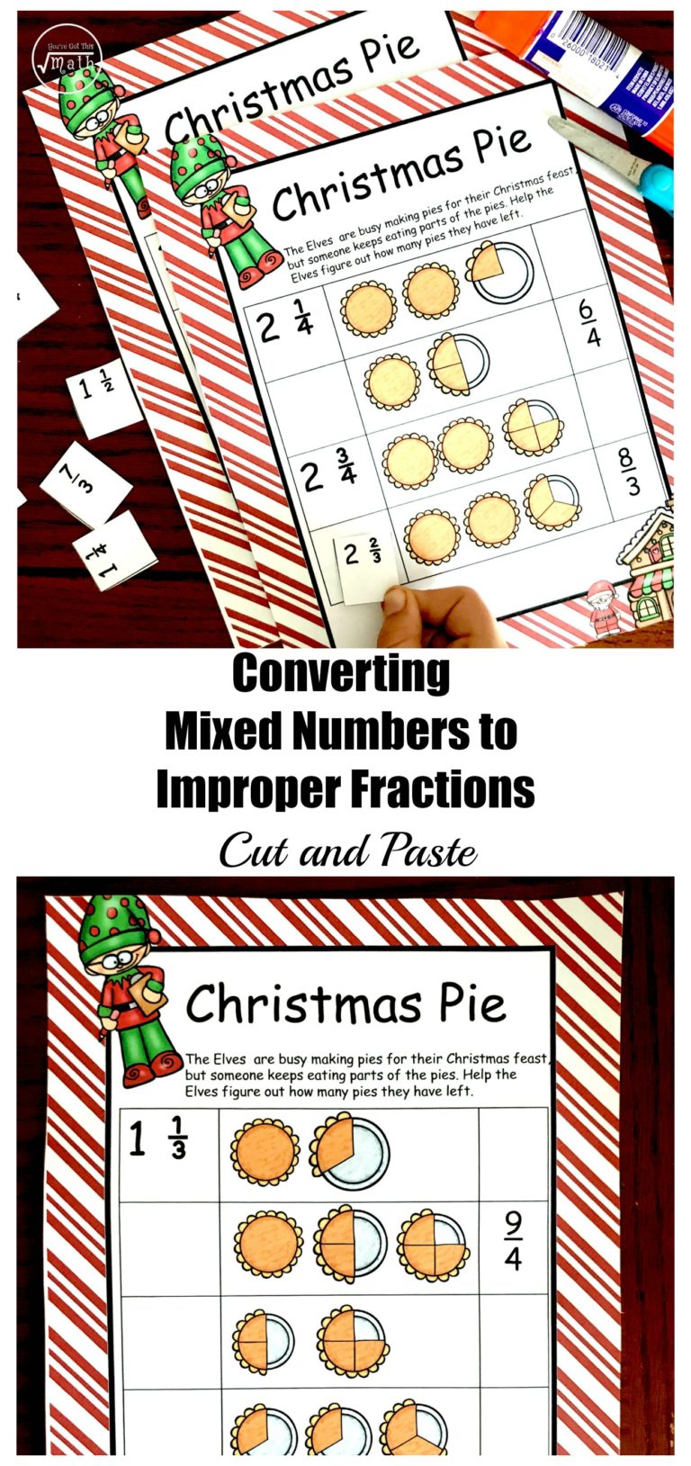 Free Converting Mixed Numbers To Improper Fractions Worksheet