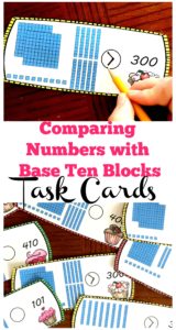FREE Comparing Numbers with Base Ten Blocks Worksheets