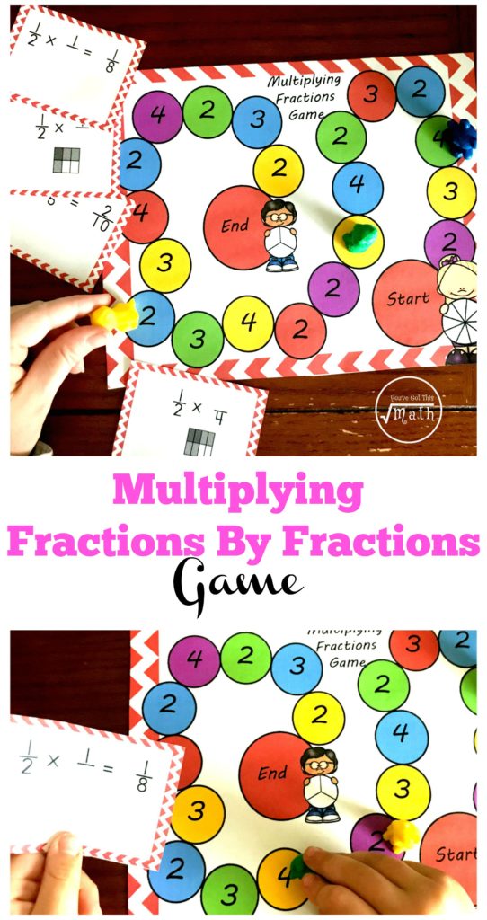 Free Printable Fraction Game For Multiplying Fractions