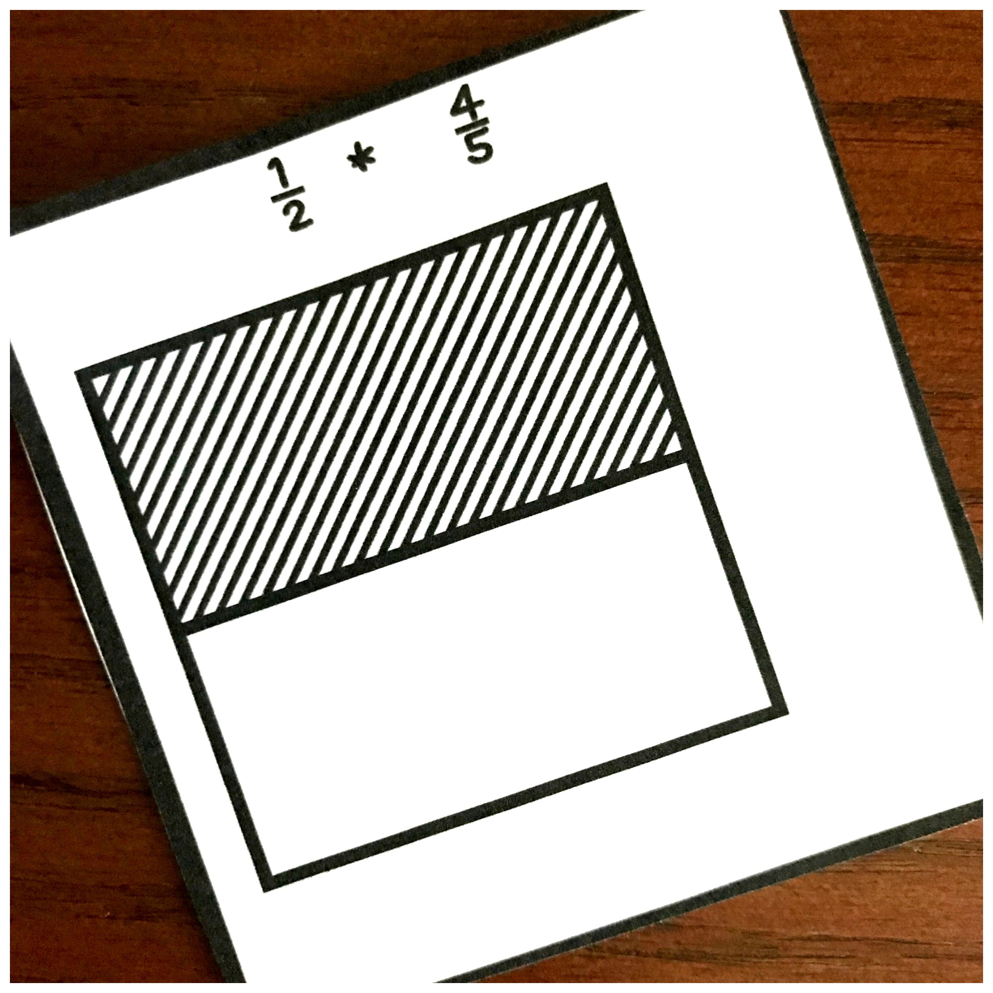 Step by Step Instructions for Multiplying Fractions with Models - Free ...