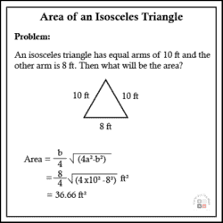 12 Free Area of a Triangle Worksheets | 80+ Area Problems