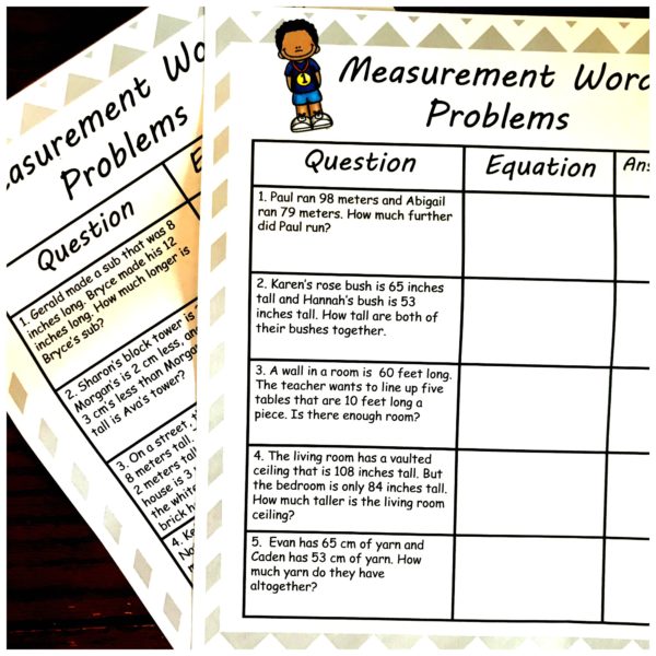10 Fun, Hands On Measurement Activities for Students