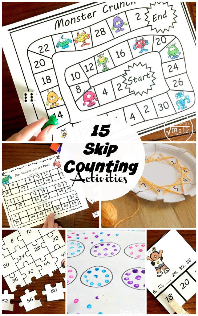 15 Fun and Exciting Skip Counting Activities for Early Elementary Children