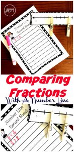 FREE Hands-On Comparing Fractions Activity Using A Number Line