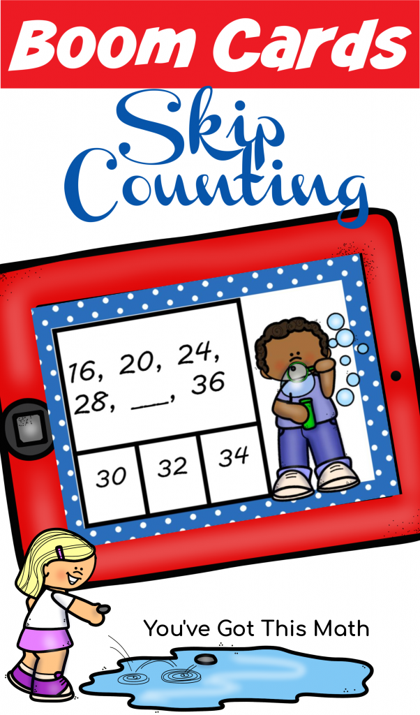 60 Skip Counting Clip Cards for The Numbers Two Through Fifteen