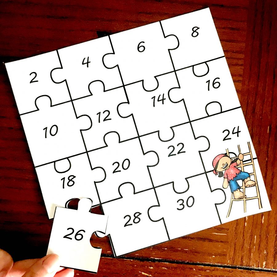 25 Free Math Puzzles with Answer Key | Elementary | Printable