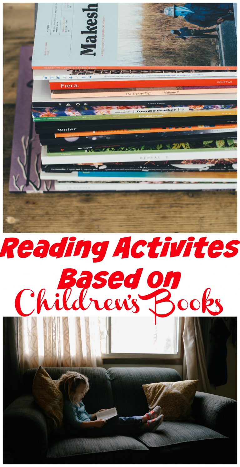Comprehension and Phonics Activities Based on Children's Books