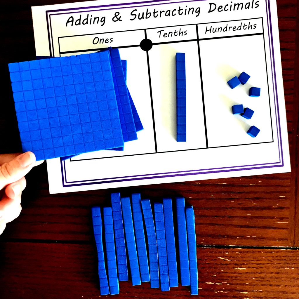 Practice Addition and Subtraction Of Decimals With This Hands-On Activity
