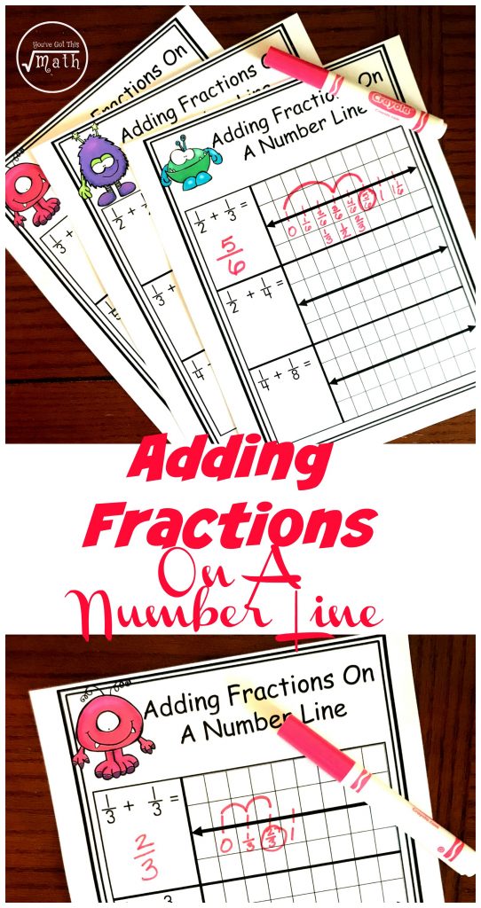 Free Worksheets for Adding Fractions With Unlike Denominators on a ...