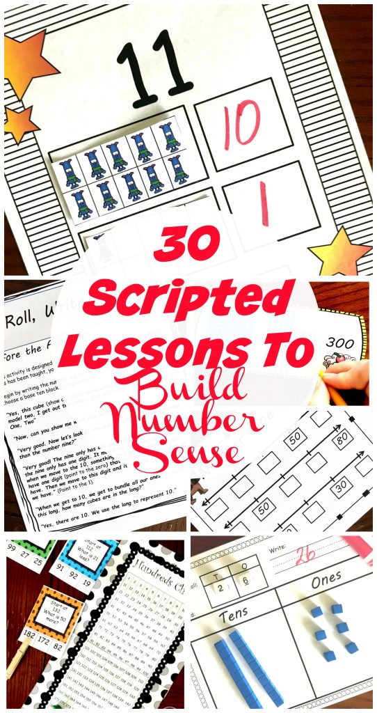 30 Scripted Lessons To Help Your Child Develop Number Sense