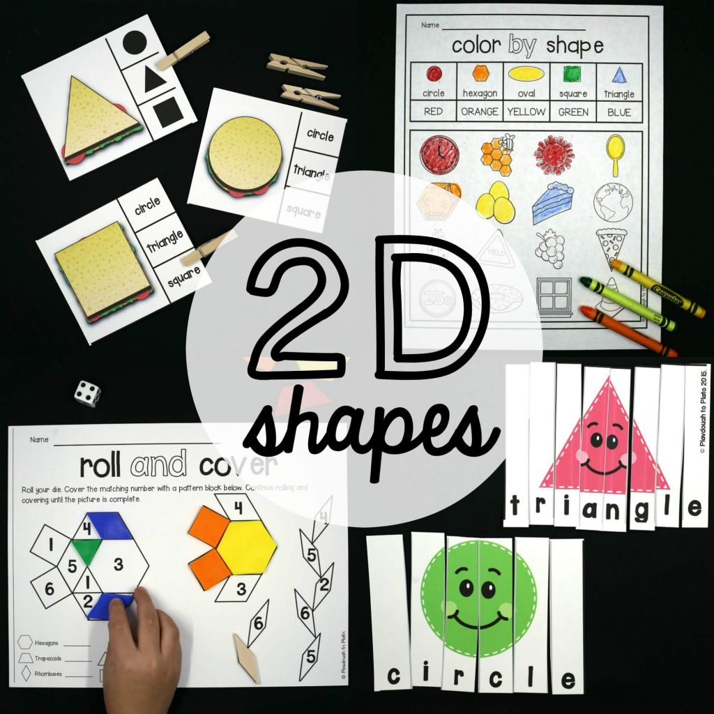 Free Christmas Tree Math Shape Game (No-Prep)