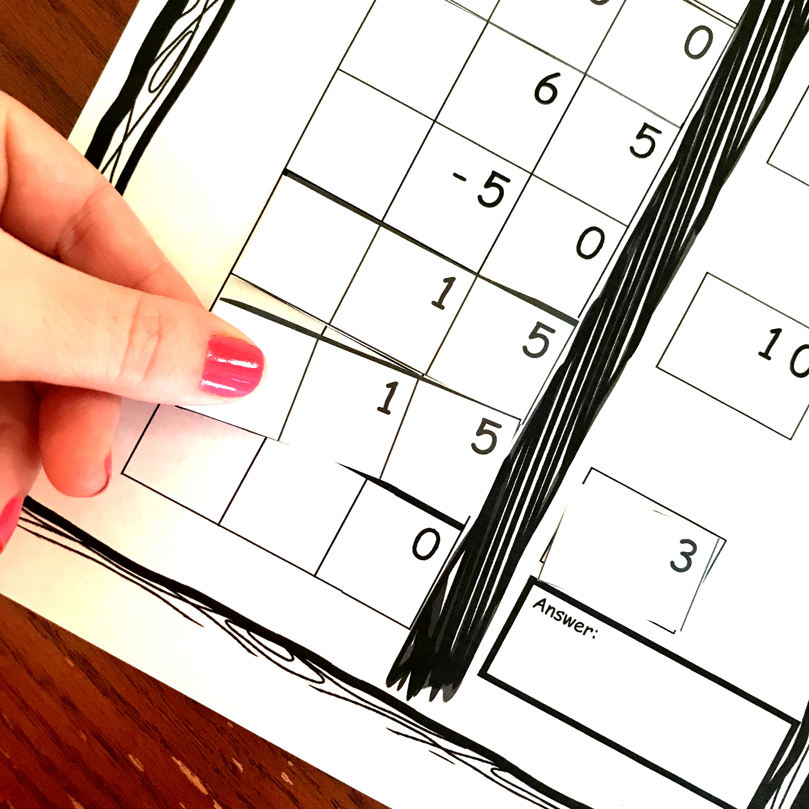 FREE Divide using Partial Quotients Cut and Paste Activity