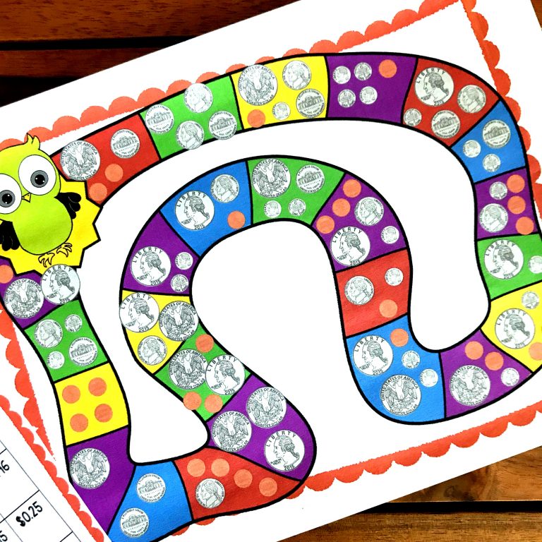 FREE No-Prep Counting Coins Game