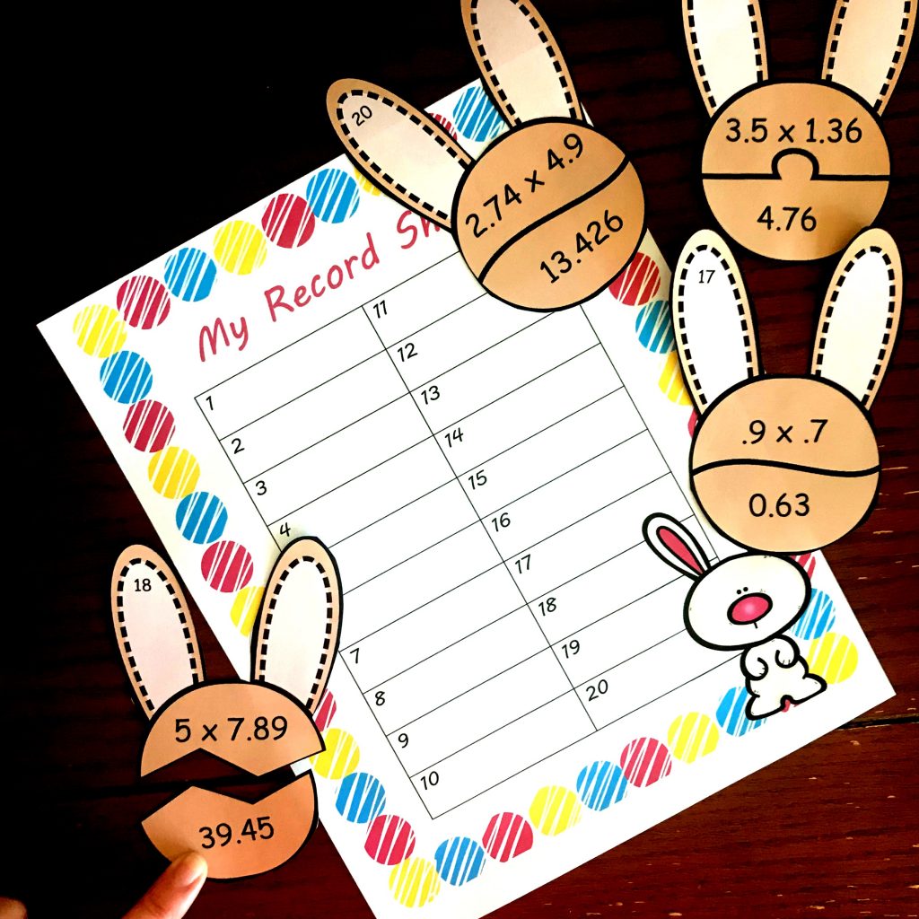 FREE Puzzles For A Fun Multiplying Decimals Activity