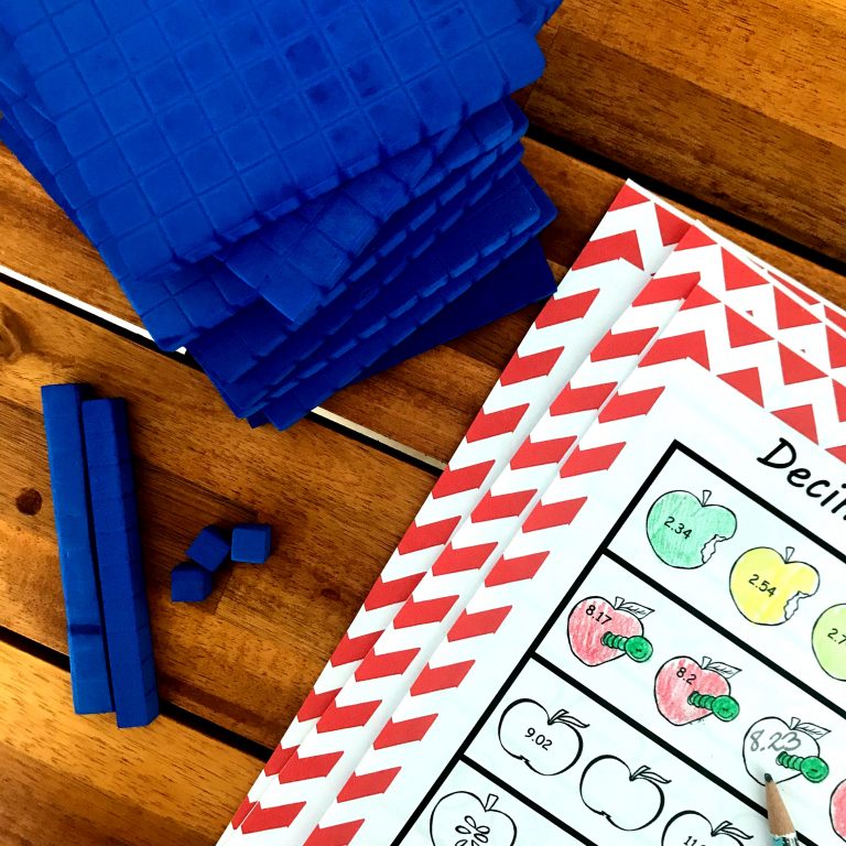 Adding and Subtracting Decimals Worksheet | Free Printable | Fall Theme