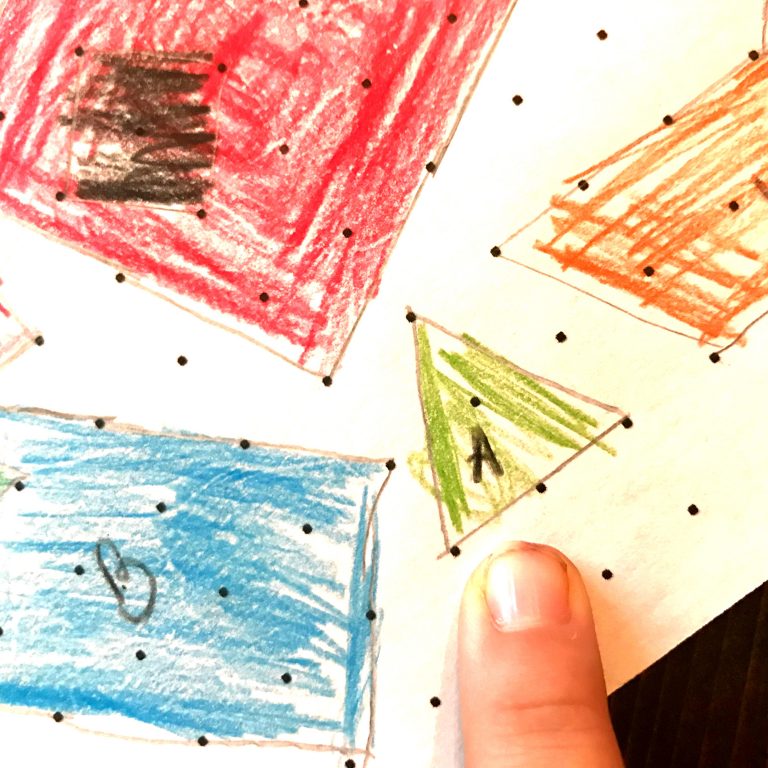 Easy Area and Perimeter Art Project