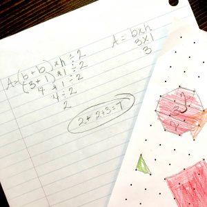 Easy Area and Perimeter Art Project