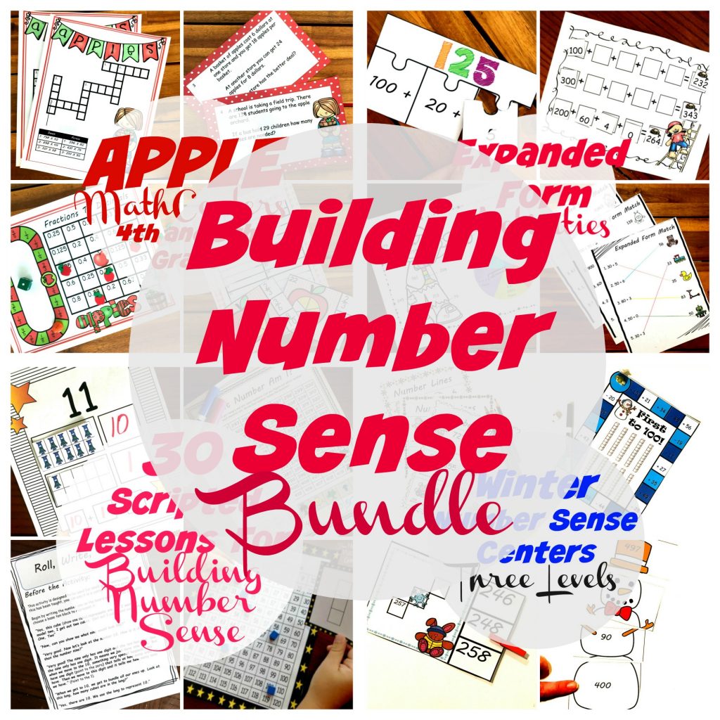 Hands- On And Fun Seasonal Number Sense Practice