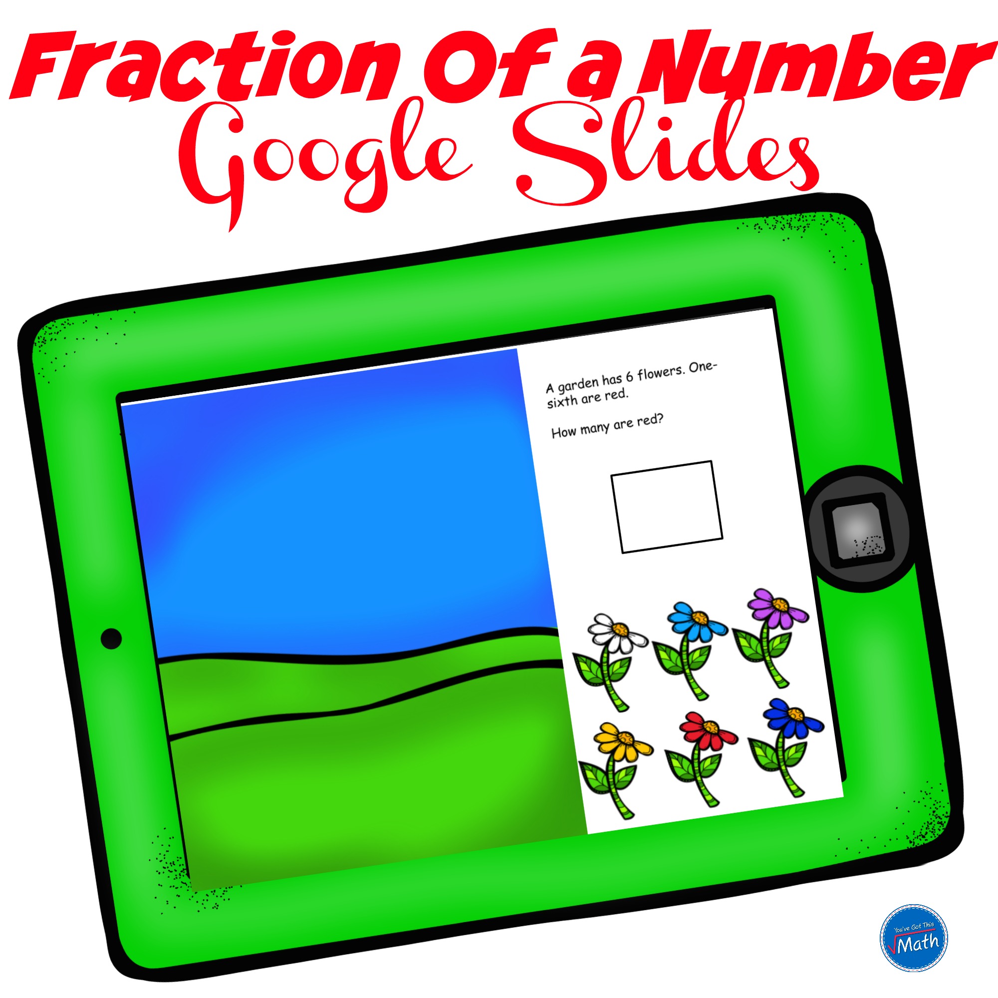 FREE Fraction Of A Number Activity Using Google Slides