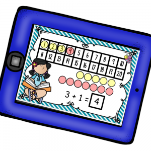 FREE Digital Adding Practice Within 10 (Google Slides)