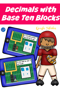 FREE Digital Activity For Representing Decimals With Base Ten Blocks