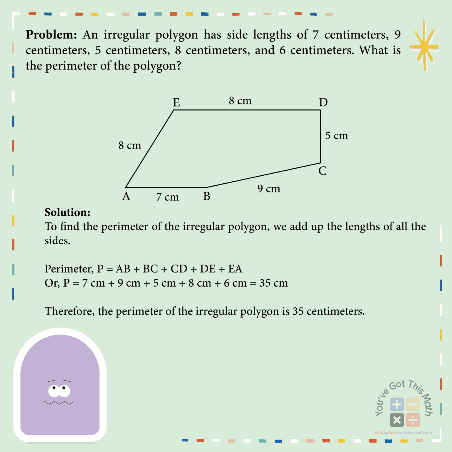 60 Fun Area and Perimeter Word Problems | Free Worksheets