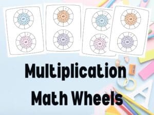 Multiplication Wheel Printable | Free PDF | 1-20