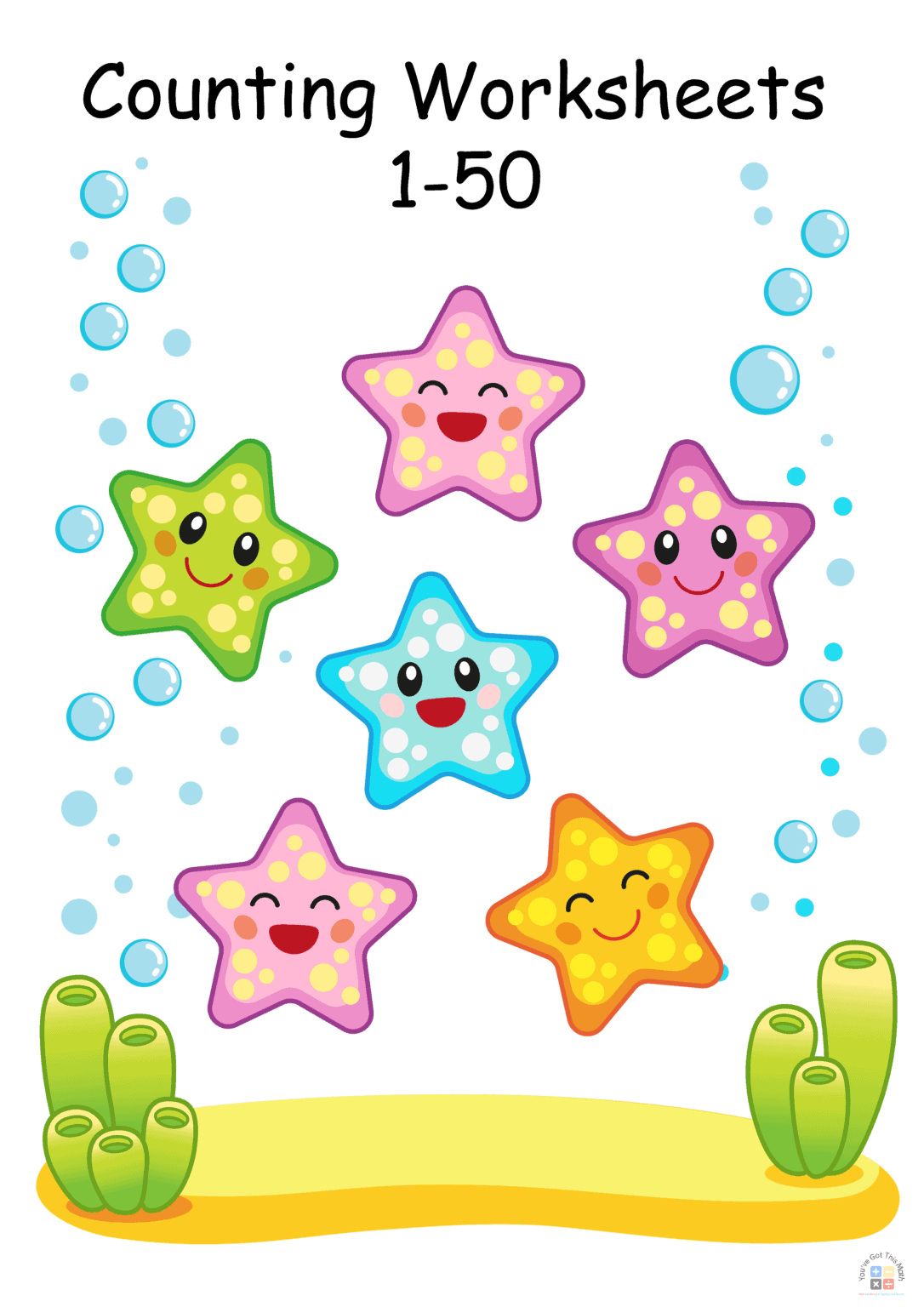 Number 1-10 Tracing and Review Worksheets | Free | Preschool