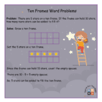 90+ Fun Word Problems Within 10 | 17 Pages Worksheet