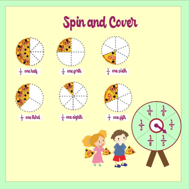 5 Free Fraction Puzzle Worksheet | Fun Activities